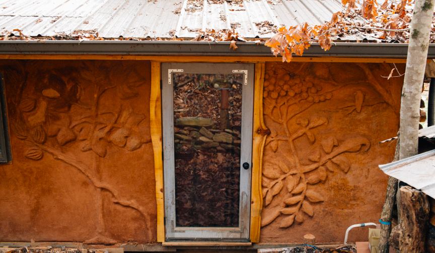 Building an Ecological Tiny House with Natural Materials | WILD ABUNDANCE