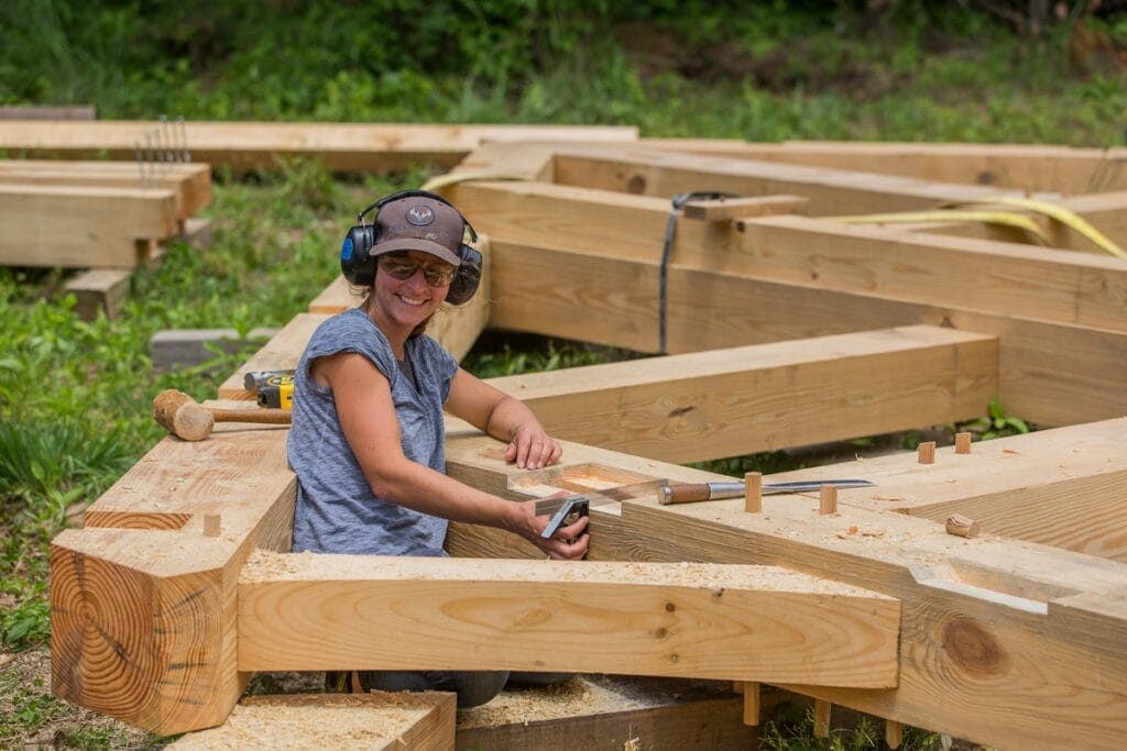 Timber Framing Classes | Learn Timber Frame Construction