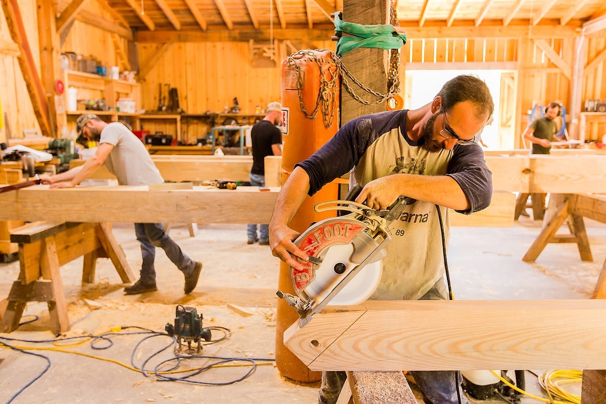 Timber Framing Classes | Learn Timber Frame Construction