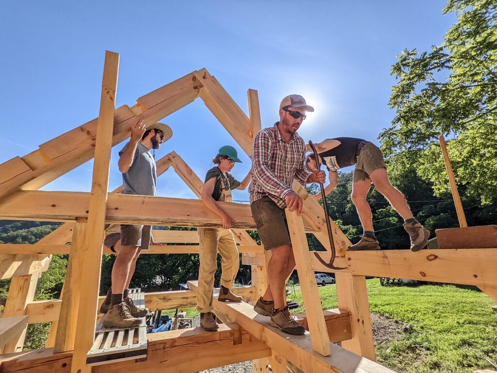 Timber Framing Classes | Learn Timber Frame Construction